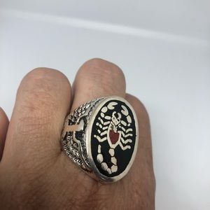NEMESIS JEWELRY NYC | Accessories | Vintage Inlay Scorpion Ring | Poshmark